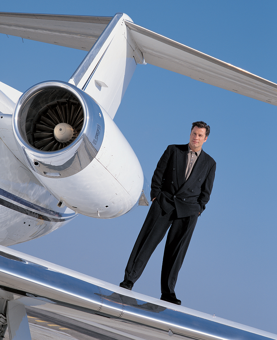 John Travolta on his Gulfstream | Chad Slattery Aviation Photography